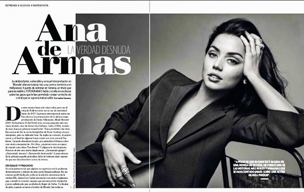 Más sobre Ana de Armas – Lo Real Maravilloso